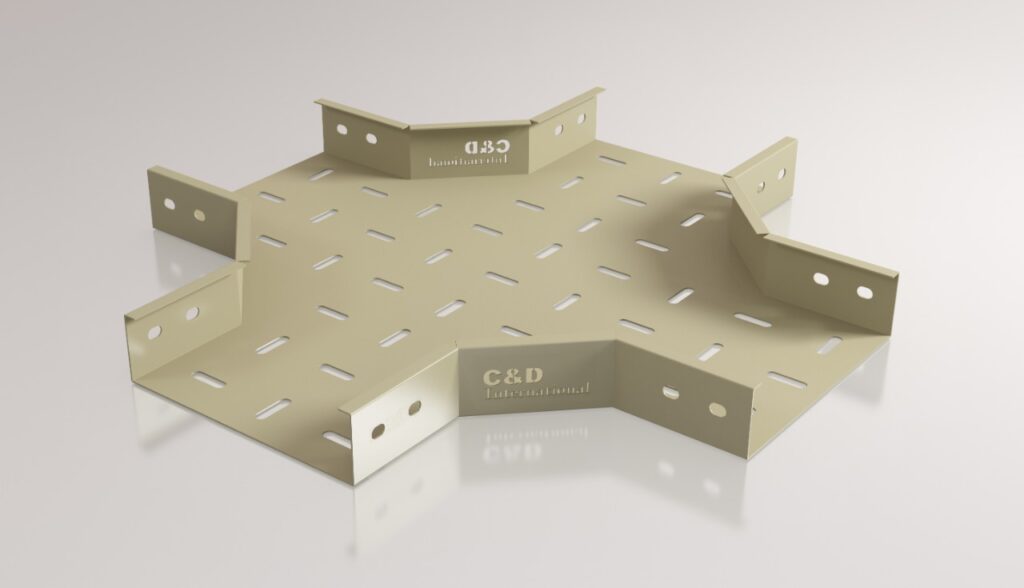 Cable Tray Four Way Bend - C & D International (Pvt) Limited