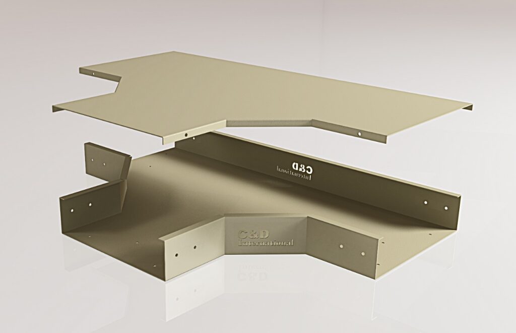 Cable Trunking T-Bend - C & D International (Pvt) Limited